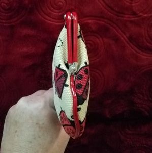 Brighton | Bags | Brighton Ladybug Kissstyle Canvas Crossbody | Poshmark